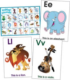 Initial Sounds Poster Set - Teachers Bazaar : Teachers Bazaar