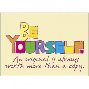 Be Yourself Chart - Teachers Bazaar : Teachers Bazaar