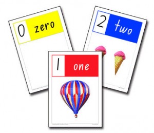 A4 0-10 Number Cards - Teachers Bazaar : Teachers Bazaar