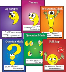 Punctuation Poster Set - Teachers Bazaar : Teachers Bazaar