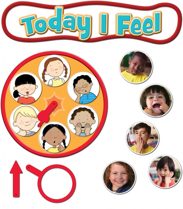 Feelings Clock Bulletin Board : Teachers Bazaar