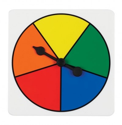 5 Colour Spinner 5 Pkt : Teachers Bazaar