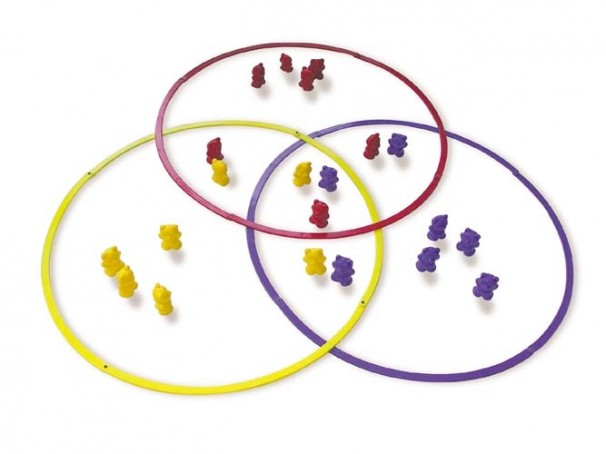 Sorting Circles Set of 6 : Teachers Bazaar