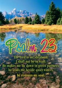 Psalm 23 Chart - Teachers Bazaar : Teachers Bazaar