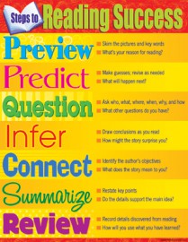 Steps to Reading Success Chart - Teachers Bazaar : Teachers Bazaar