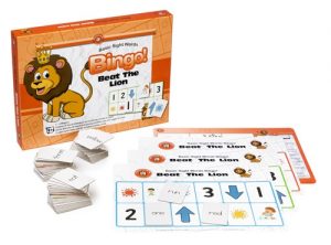 Beat The Lion - Basic Sight Words Bingo - Teachers Bazaar : Teachers Bazaar