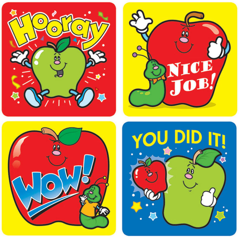 Apples Stickers - Teachers Bazaar : Teachers Bazaar
