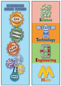 STEM Bookmarks Class Set of 36 - Teachers Bazaar : Teachers Bazaar
