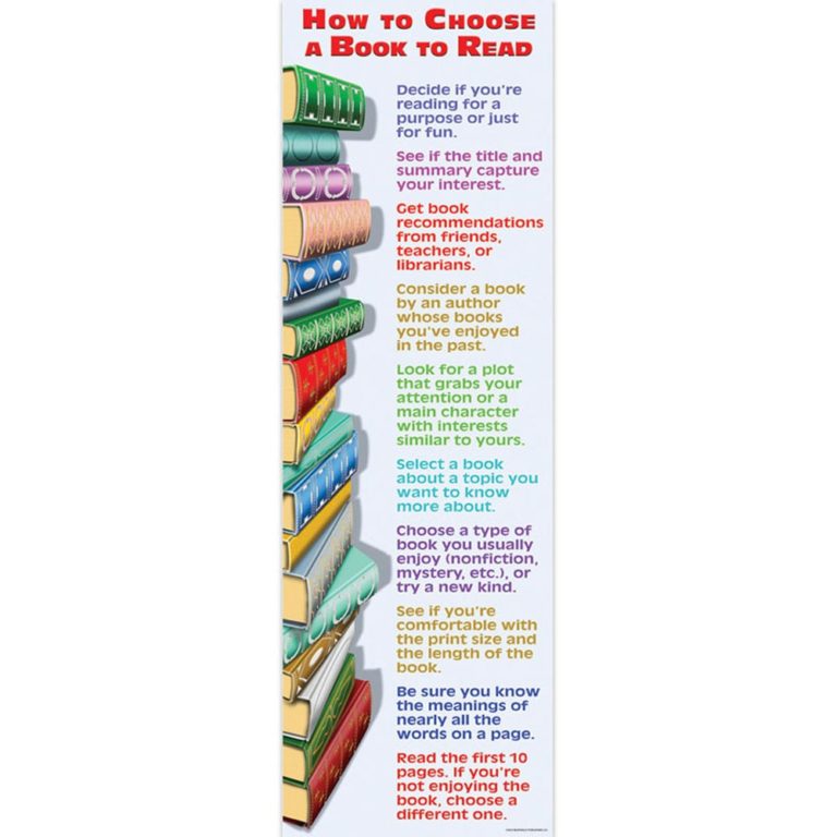 Choosing a Book Colossal Poster - Teachers Bazaar : Teachers Bazaar